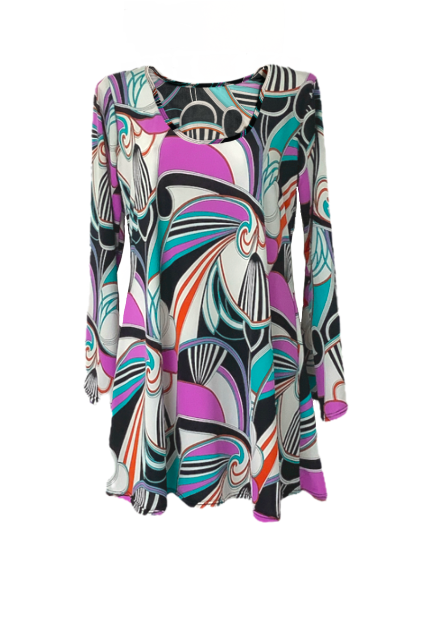 PURPLE RETRO SWING MINI DRESS – HISSY FIT LTD